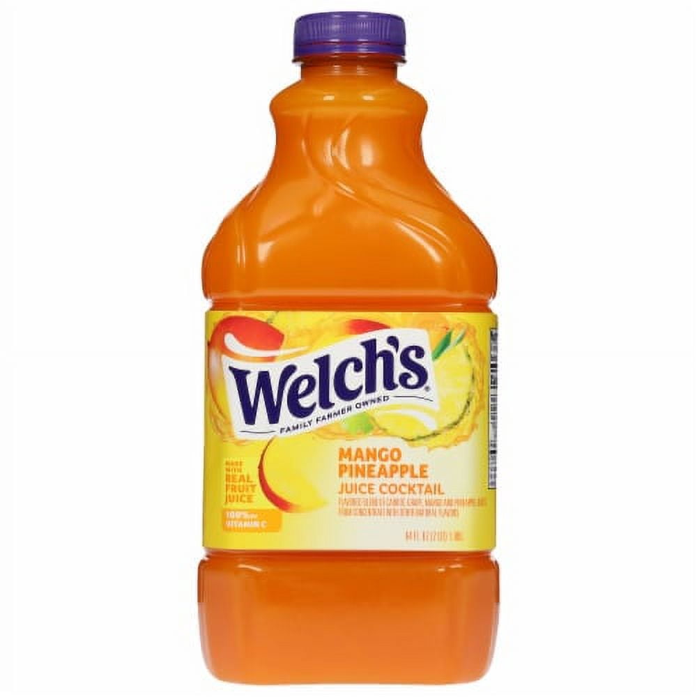 2X - Welch's Mango Pineapple Juice Cocktail - Walmart.com