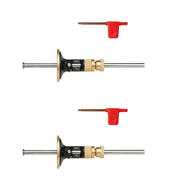 2X Wheel Marking Gauge Woodworking Marking Scriber with 2 Replacement ...