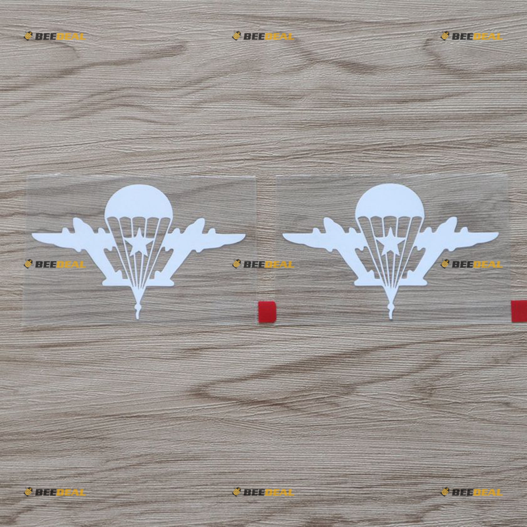 2X White 4" Russian Airborne Troops VDV Car Decal Sticker Russia WW2 ...