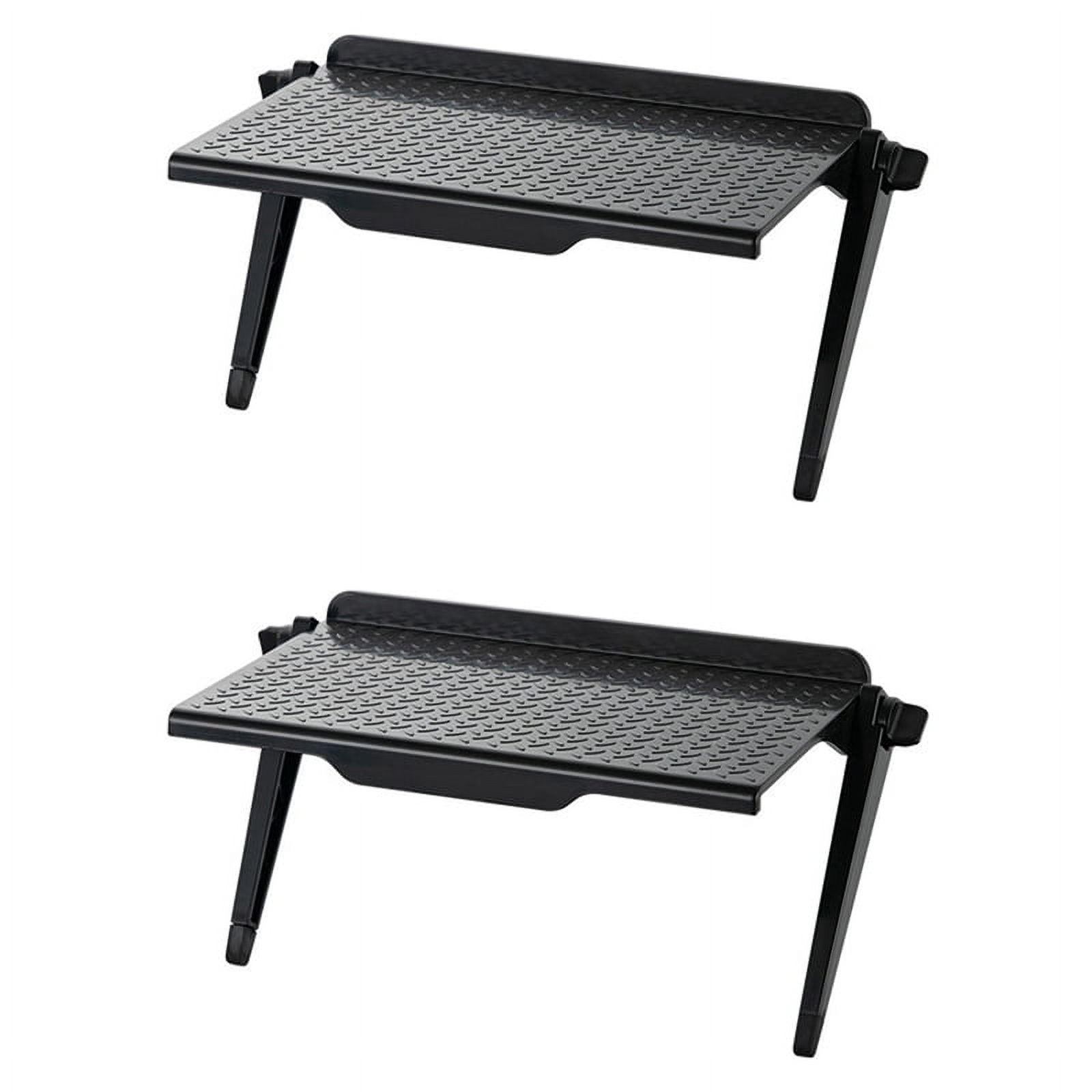 2X Wifi Router Shelf TV Top Adjustable Router Storage Rack Bracket ...