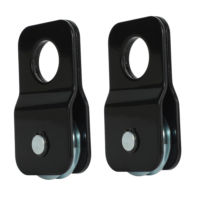 2X Winch Snatch Block Pulley Block Heavy Duty 4 Ton (8000 Lbs) Moving ...