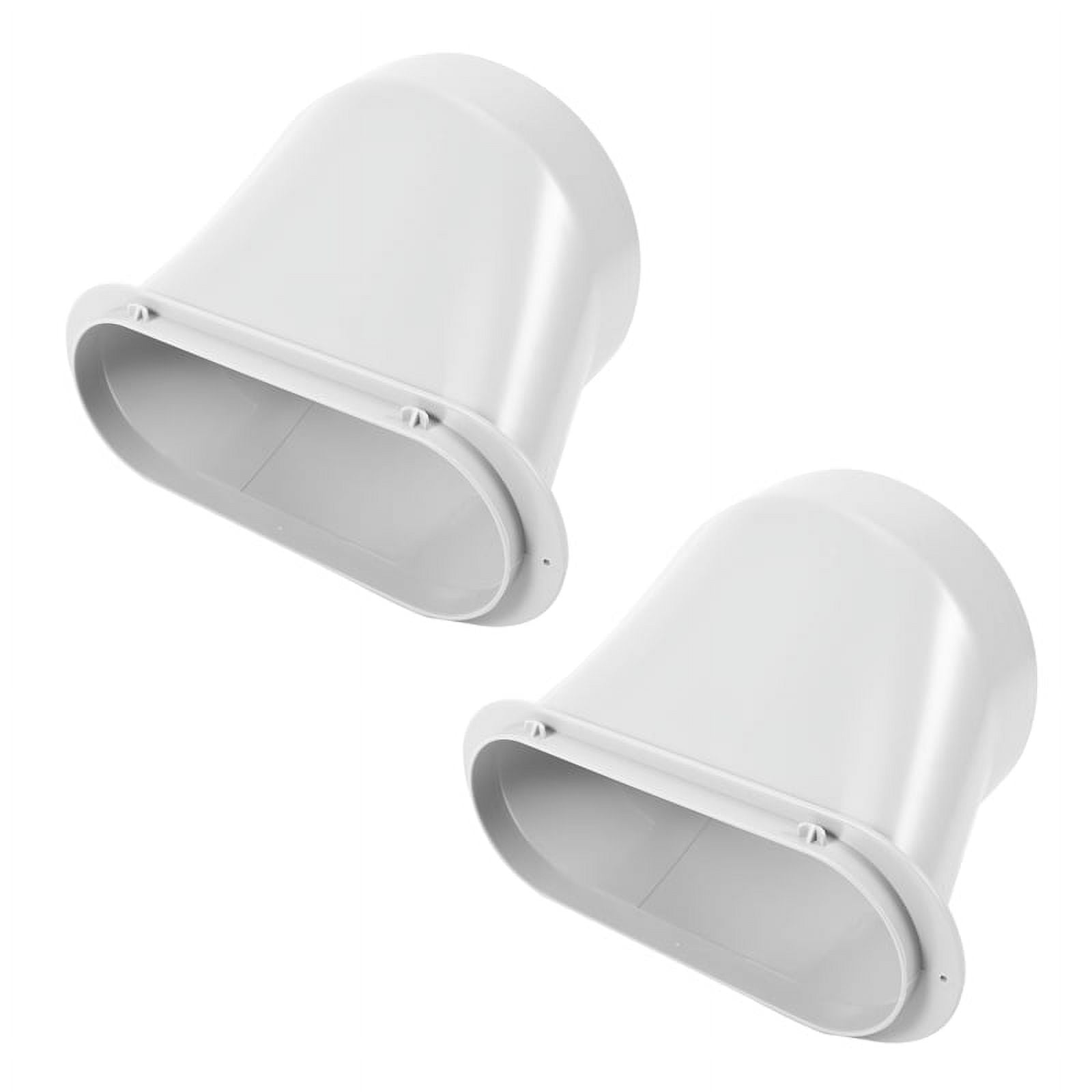 2X Window Adaptor Connector Exhaust Hose for Portable Air Conditioner ...