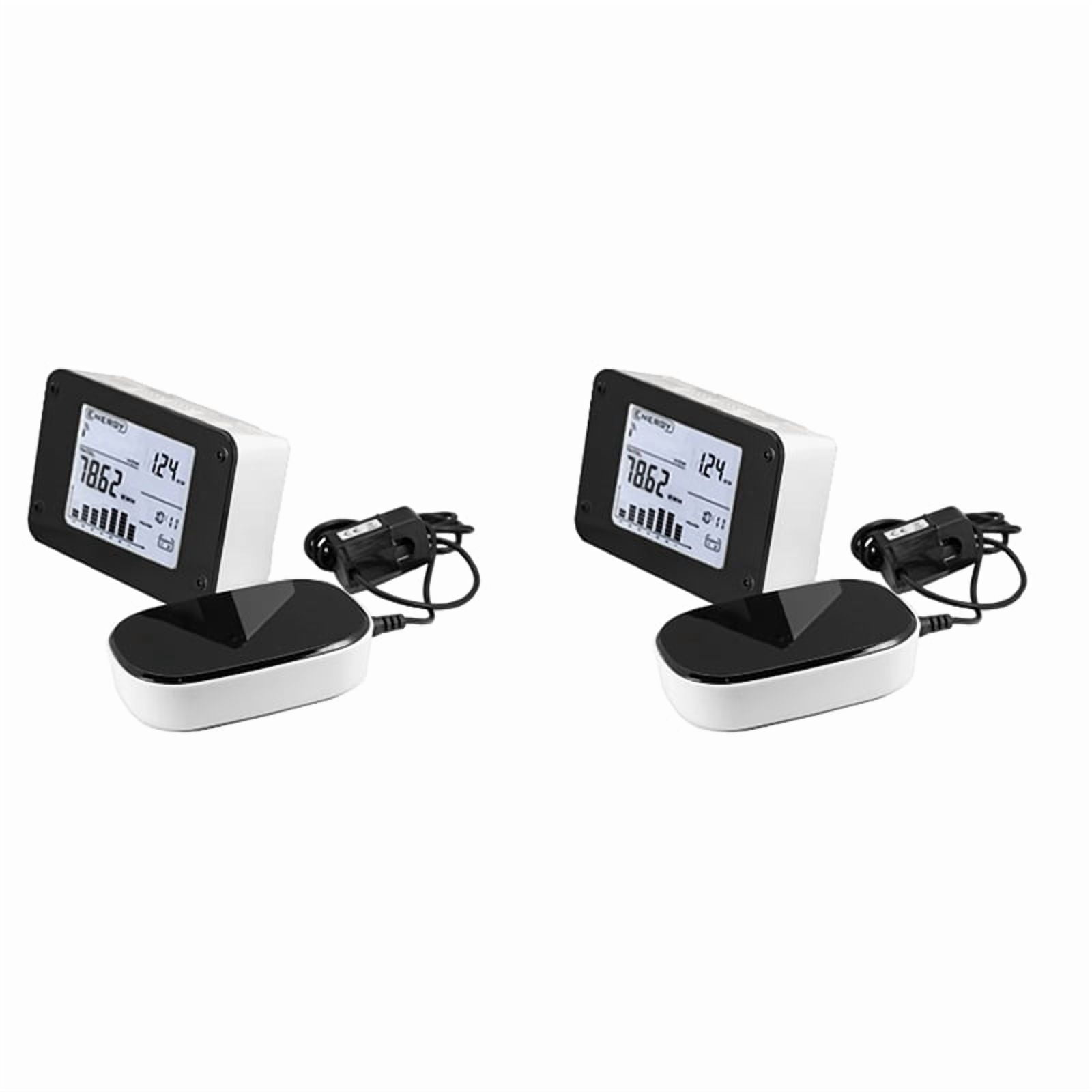 2X Wireless Electricity Monitor to Track Energy Usage in Real Time for ...