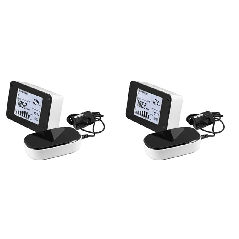 2X Wireless Electricity Monitor to Track Energy Usage in Real Time for ...
