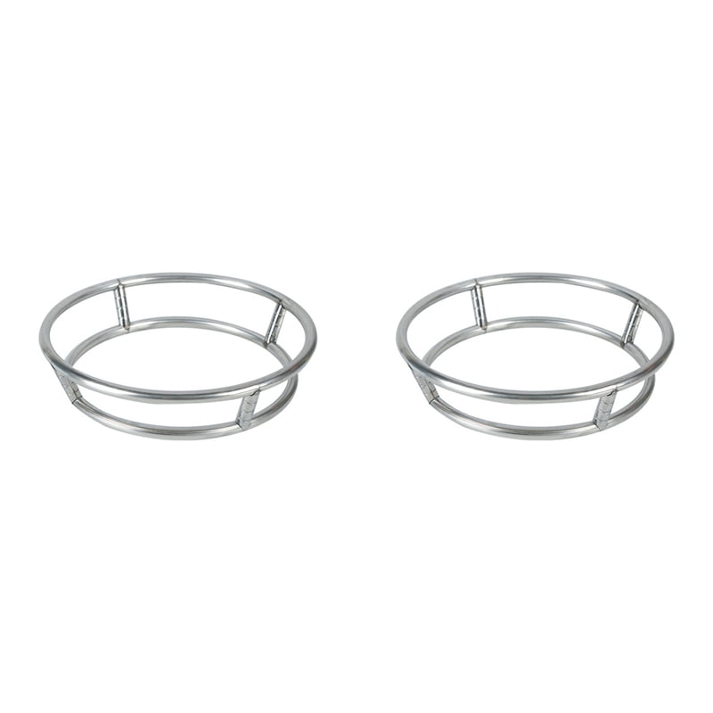 2X Wok Stainless Steel Wok Ring Pot Rack Burner Grate Replacement Wire ...
