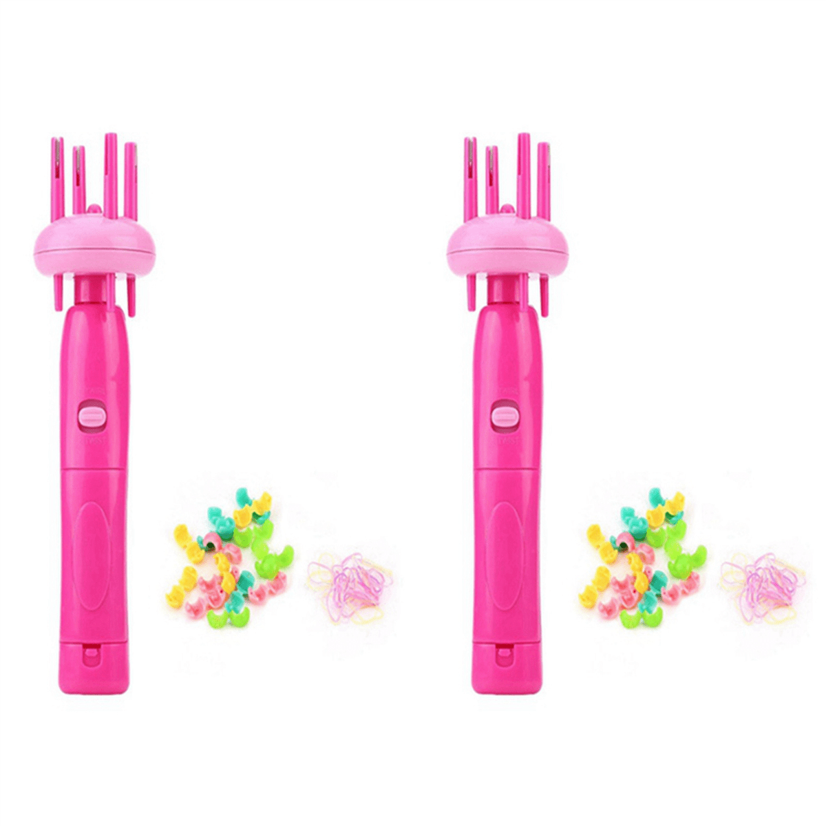 2X Women Portable Electric Automatic DIY Hairstyle Tool Braid Machine ...