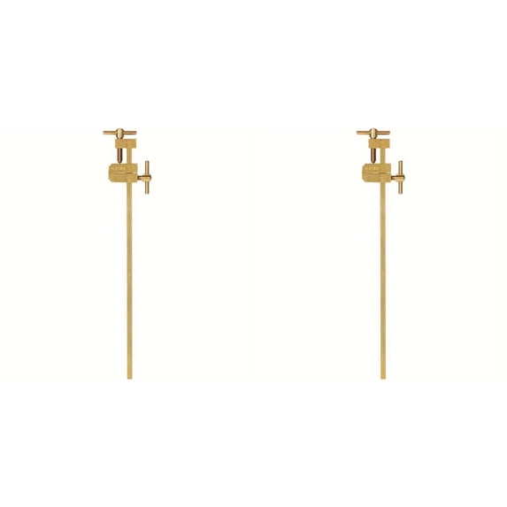 2X Woodworking Wood Clamp, Brass Parallel Clamp Fast Fixed Clip ...