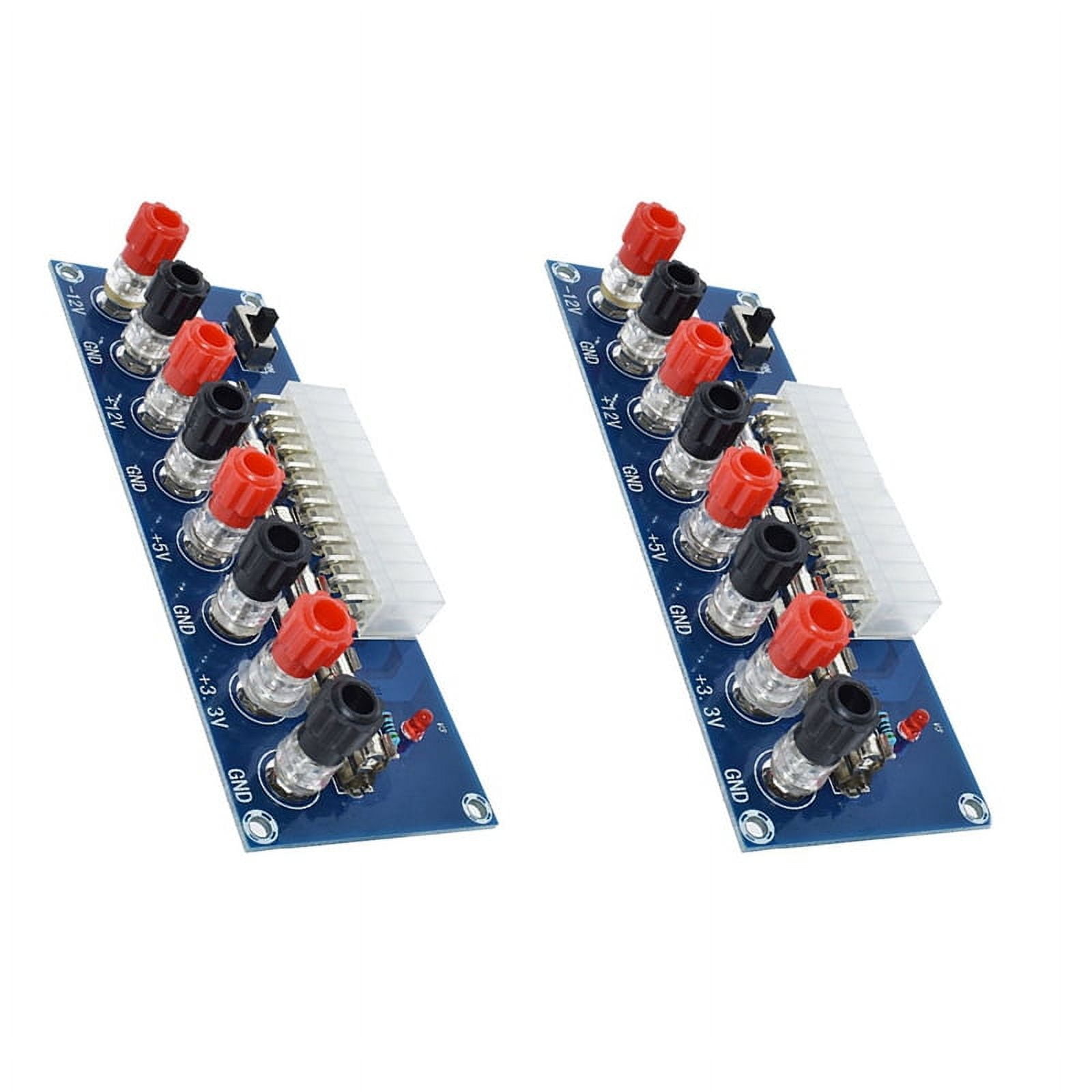 2X XH-M229 ATX Desktop PC Chassis Power Transfer to Adapter Board Power ...