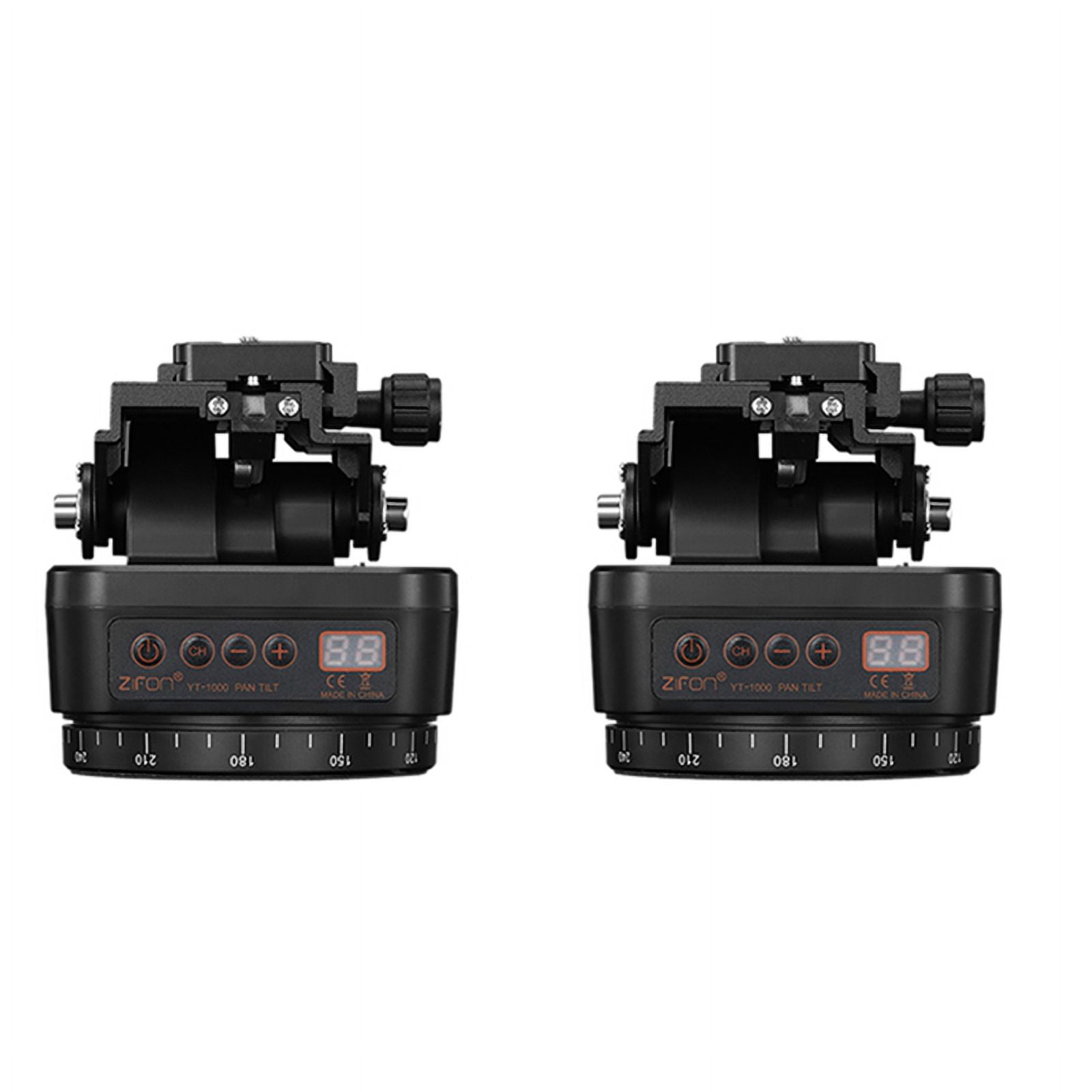 2X YT-1000 Auto Motorized Pan Tilt Tripod PTZ Remote Control Rotating ...