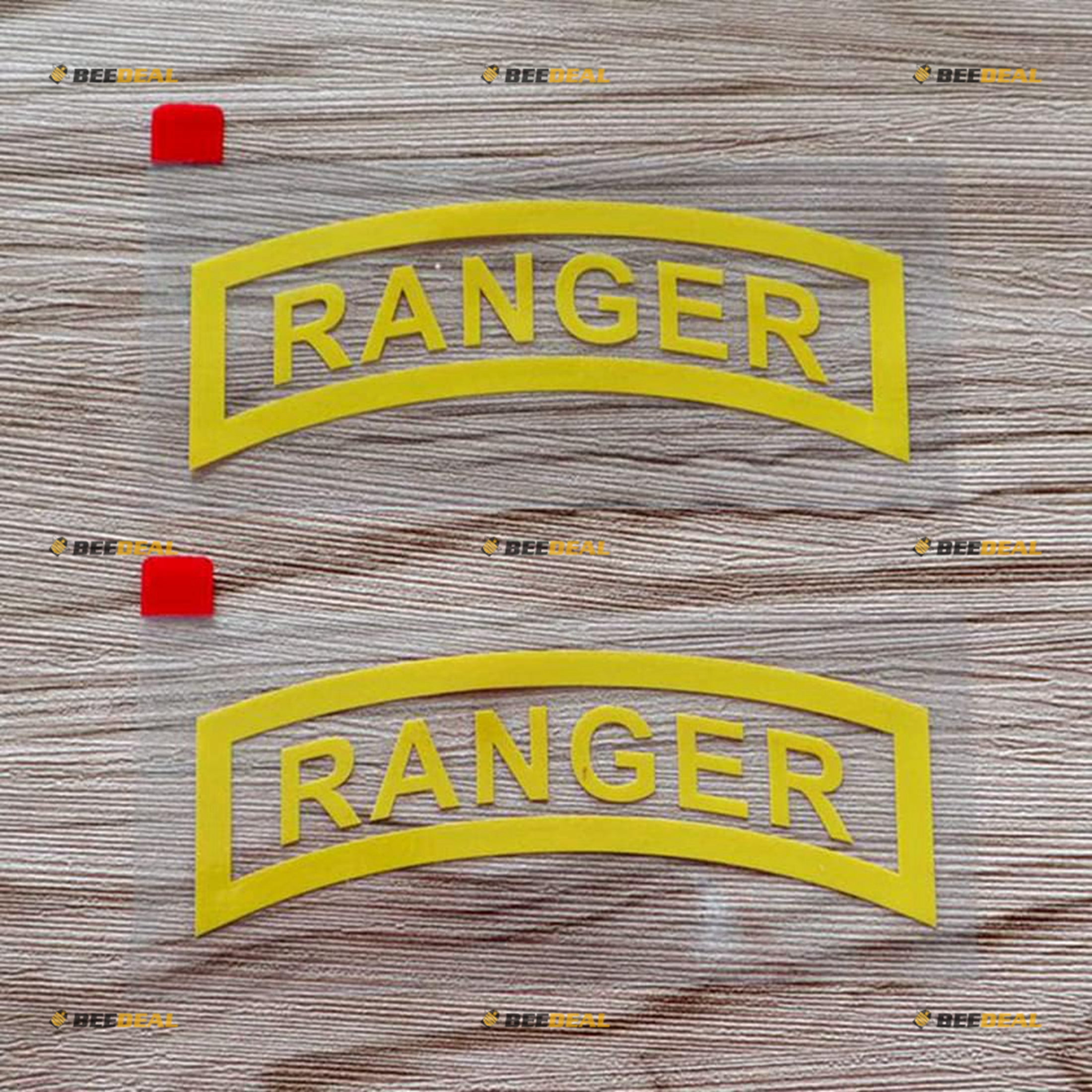 2X Yellow 6" for rangers Airborne Decal Sticker Army Car Vinyl Die-Cut ...