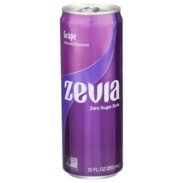 2X - Zevia Grape Zero Sugar Soda 12 fl oz Package May Vary - Walmart.com
