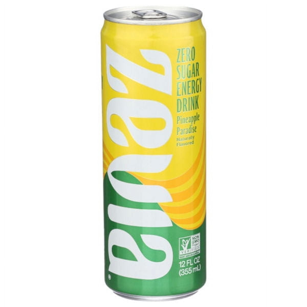 2X - Zevia Zero Calorie Pineapple Paradise Energy Drink 12 fl oz Package May Vary - Walmart.com