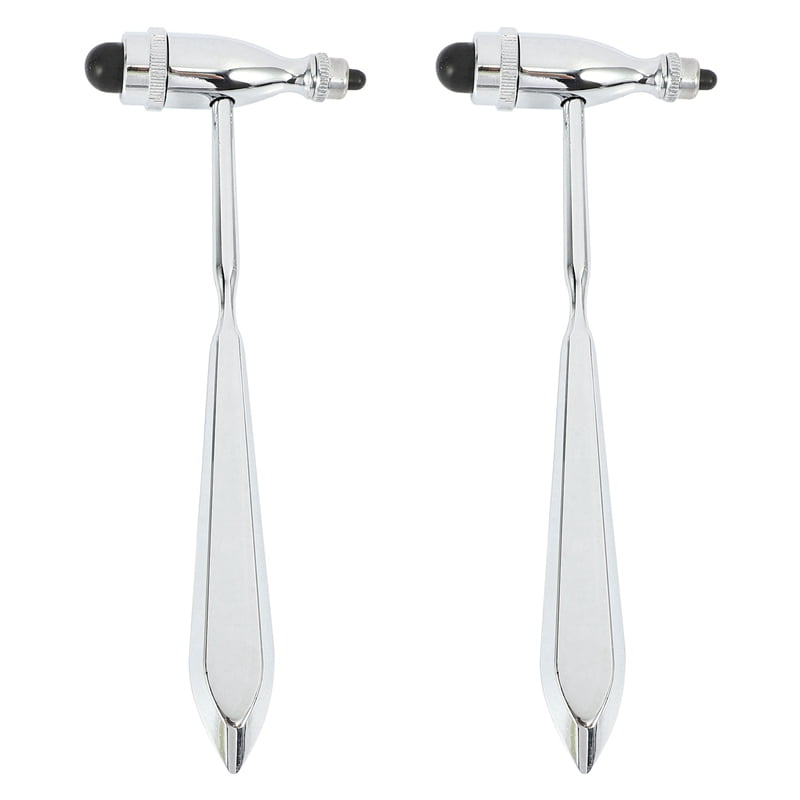 2X Zinc Alloy Percussion Hammer Multi-Functional Neurological Reflex ...