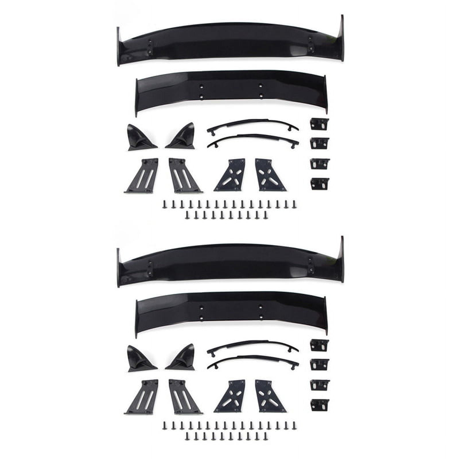 2X for 1/10 RC Racing Drift Car Rear Wings Road Body Spoiler Wing ...
