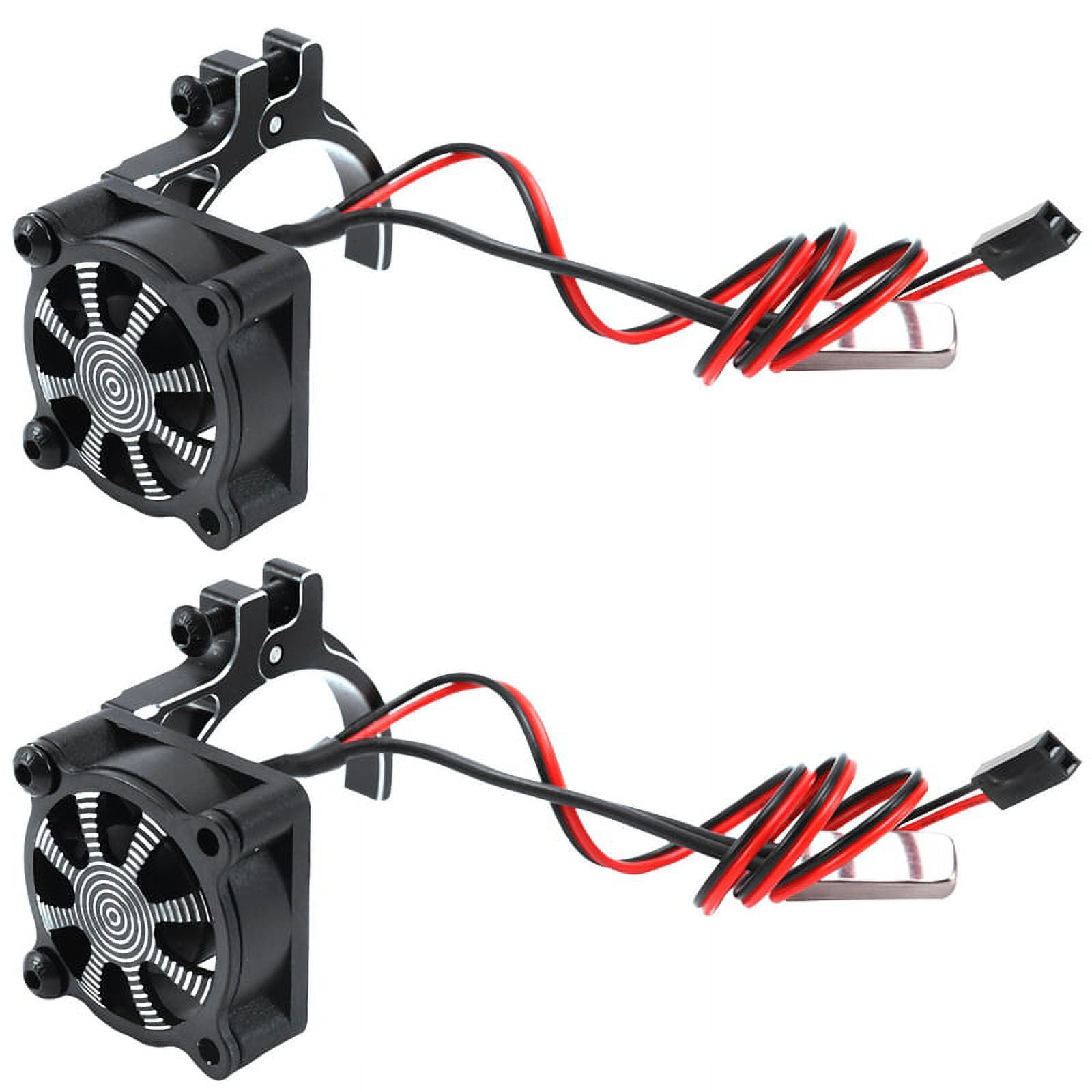 2X for RC Car 3650 3660 550 540 Motor Heatsink Cooling Fan with Thermal ...