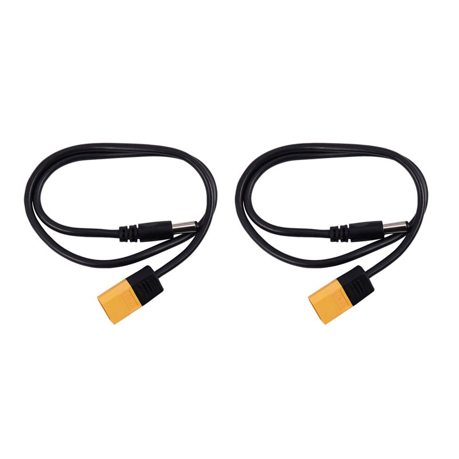 2X for Rc Xt60 Male To Dc5525 Male Power Cable for Ts100 Electronic ...