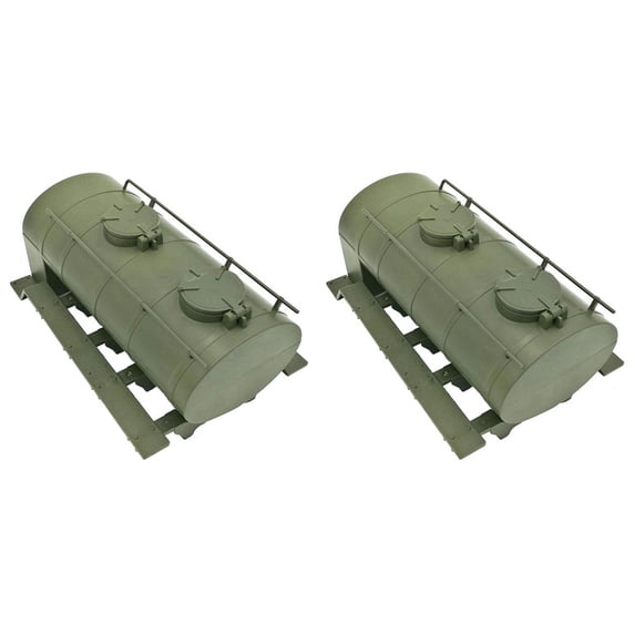 2X for Remote Control Simulation Train Transportation Oil Tank for B24 ...