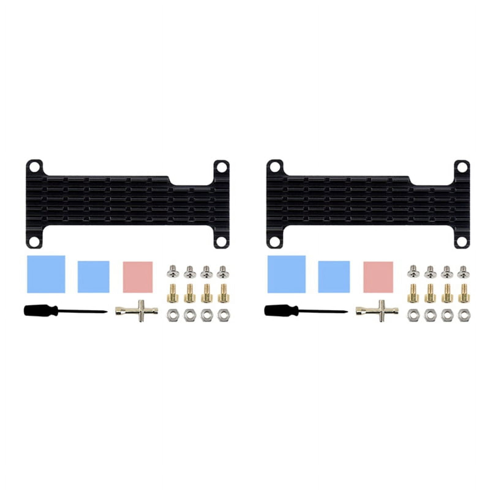 2X for Zero 2 W /Zero Aluminum Heatsink Kit with Thermal Pad for Zero W ...