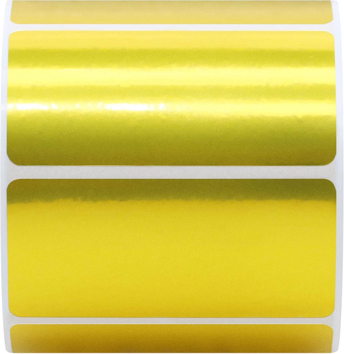 2X1 Inch Gold Direct Thermal Labels For Shipping, Barcodes, Address ...