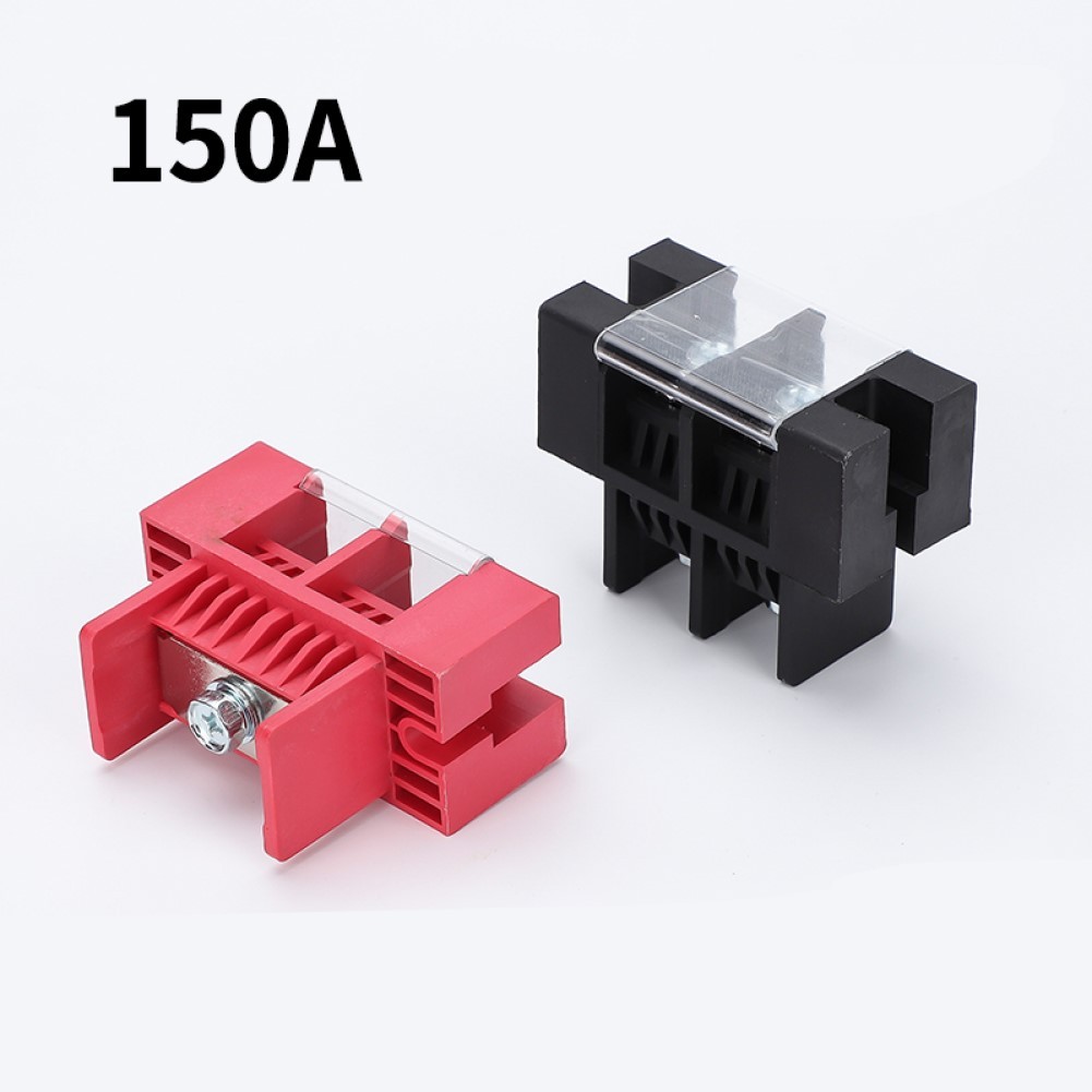 2X150A Pure Copper High Current Terminal Block Energy Storage Terminal ...