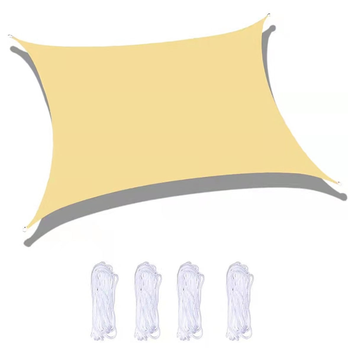 2X2.5m Sun Shade Sail Canopy Awning Permeable Fabric Pergola Cover, for ...