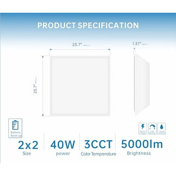 Led Drop Ceiling Lights 2x2