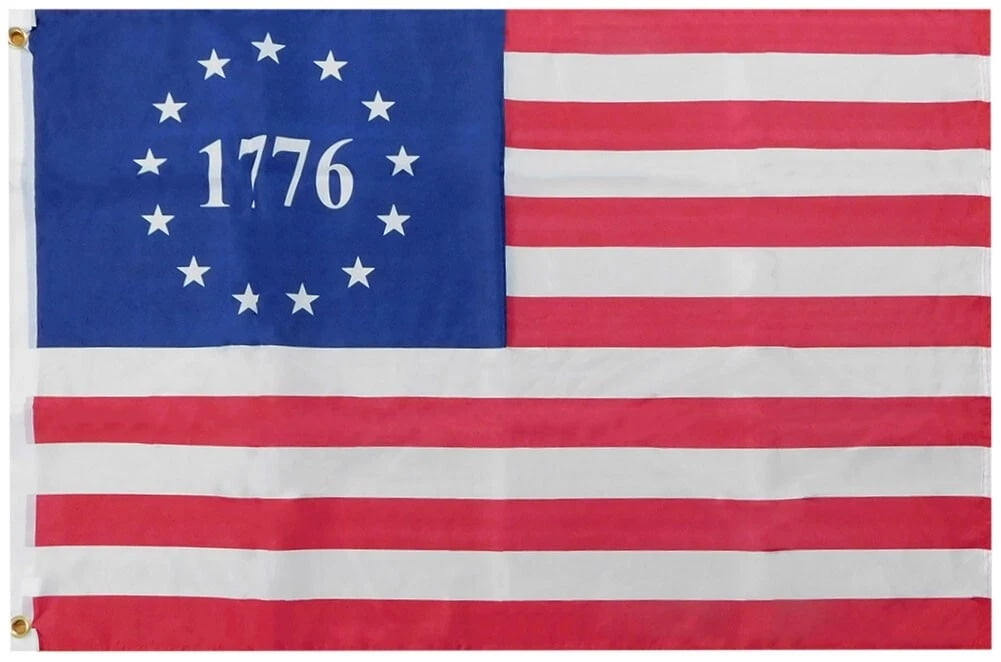 2X3 TRUMP 2024 Betsy Ross 1776100D SPUN POLY Flag Banner - Walmart.com