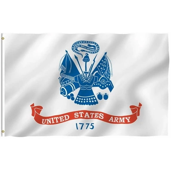2X3 Us Army 1775 Flag 2'X3' Banner Nylon Poly Grommets Fade Resistant ...