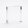 2X4X4 inch Clear Acrylic Display Block Acrylic Jewelry Display Stand ...