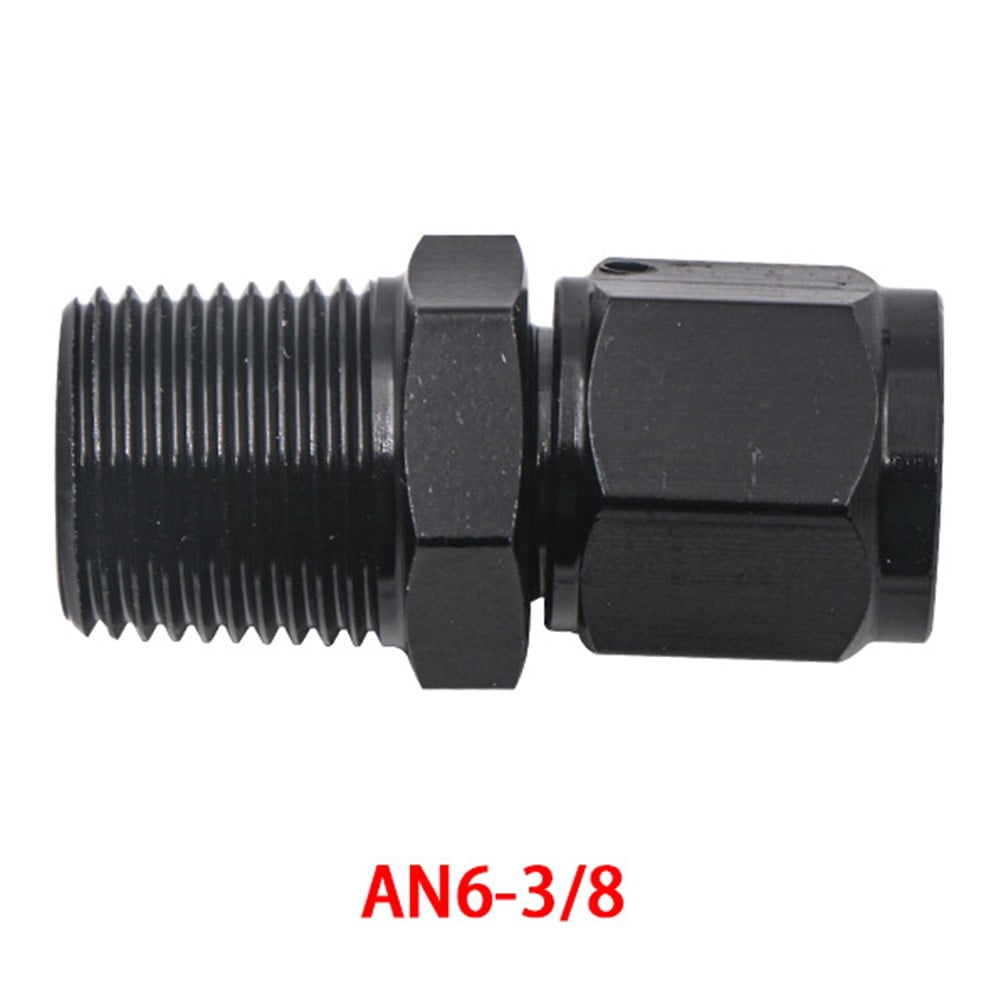 2X6An Female To 1/2 1/4 1/8 3/8Npt Male Straight Swivel Adapter Fitting ...