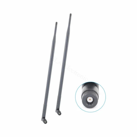 2X9Dbi 2.4G 5G Dual Band Wifi Rp-Sma Antennas For Routers Asus Rt-Ac66U ...