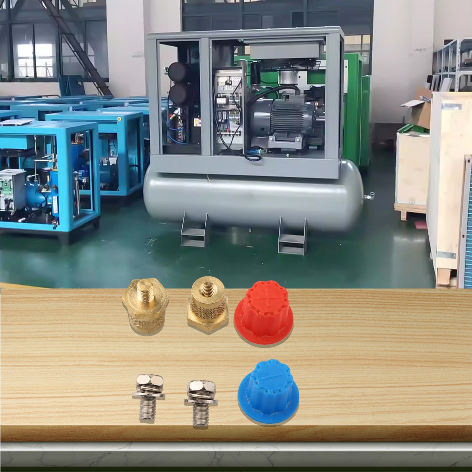 2XBattery Terminal Connector Car Battery Post Terminal Post Adapter M8 ...