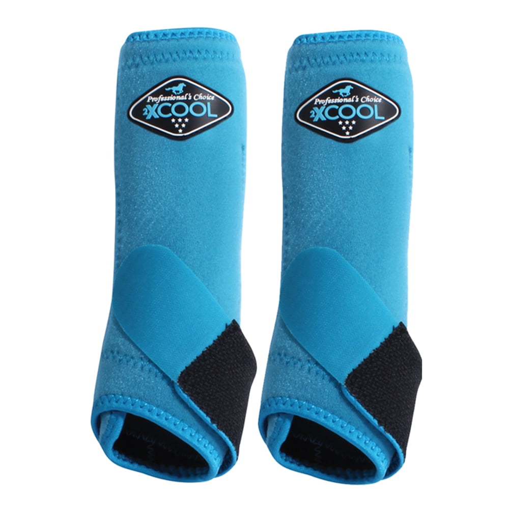Small Professionals Choice 2XCOOL Horse Sports Front Boots Pair Pacific ...