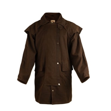 M L XL MENS OIL CLOTH OILSKIN WESTERN AUSTRALIAN DROVER WATERPROOF ...