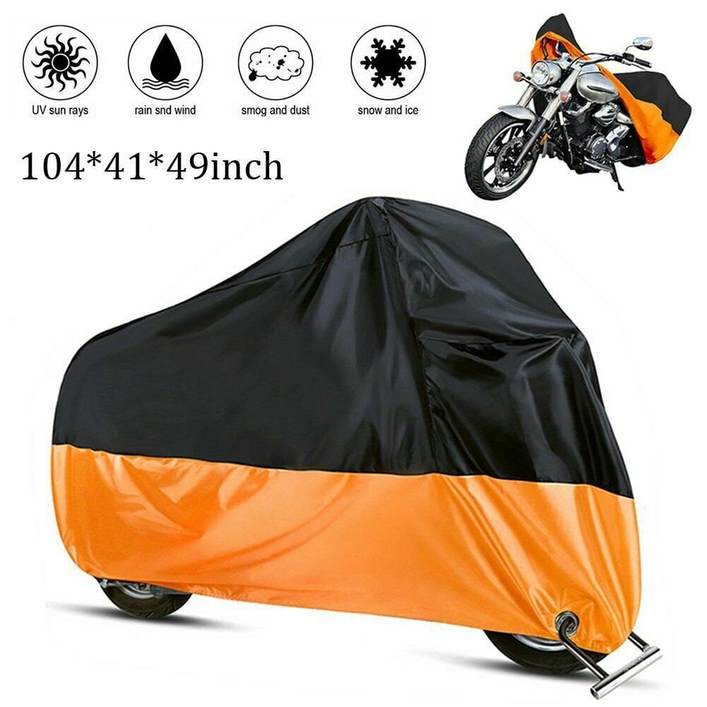 RyhamPaper 2XL Motorcycle Cover Bike Waterproof Outdoor Rain Dust Sun ...