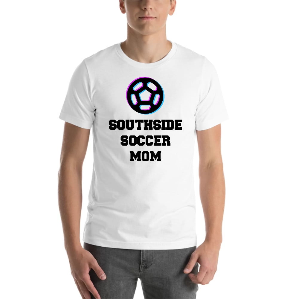 2XL Tri Icon Southside Soccer Mom Short Sleeve Cotton T-Shirt By ...