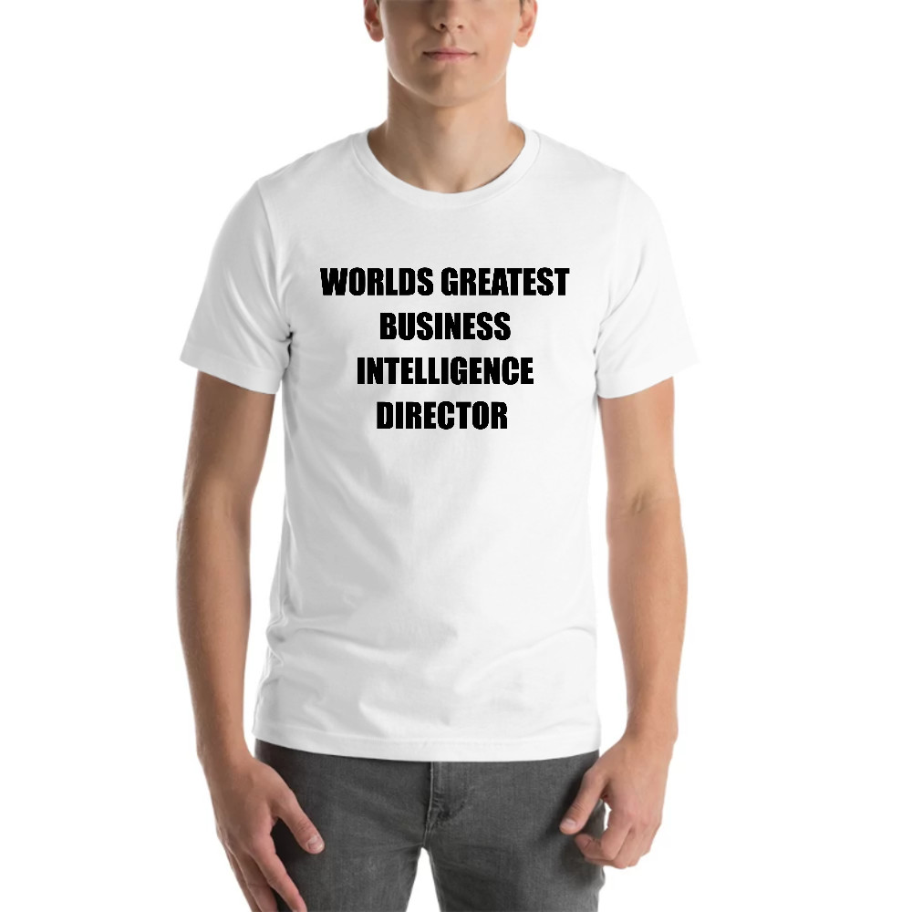 2XL Worlds Greatest Business Intelligence Director Short Sleeve Cotton ...