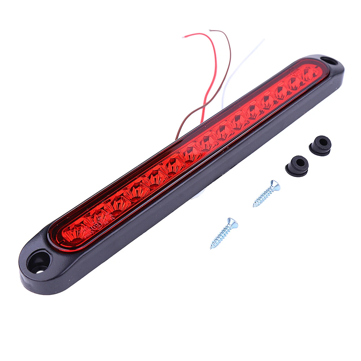 2XLED Brake Stop Strip Turn Tail Bar Light fit 10"/15" Truck Trailer ...