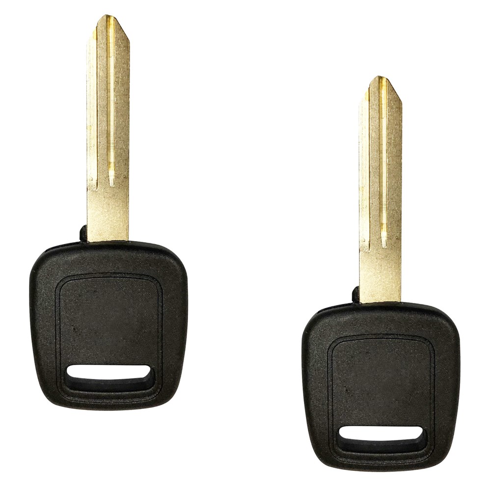 2XNew Uncut Transponder Chip Ignition Key Uncut Blade Blank For Subaru ...