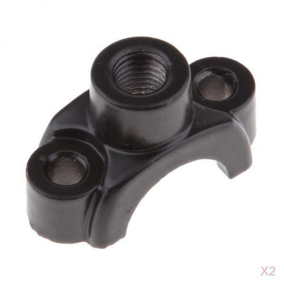 2XThread Side Mirrors Mounting Bracket Mounts for 7/8 "22mm Handlebar ...