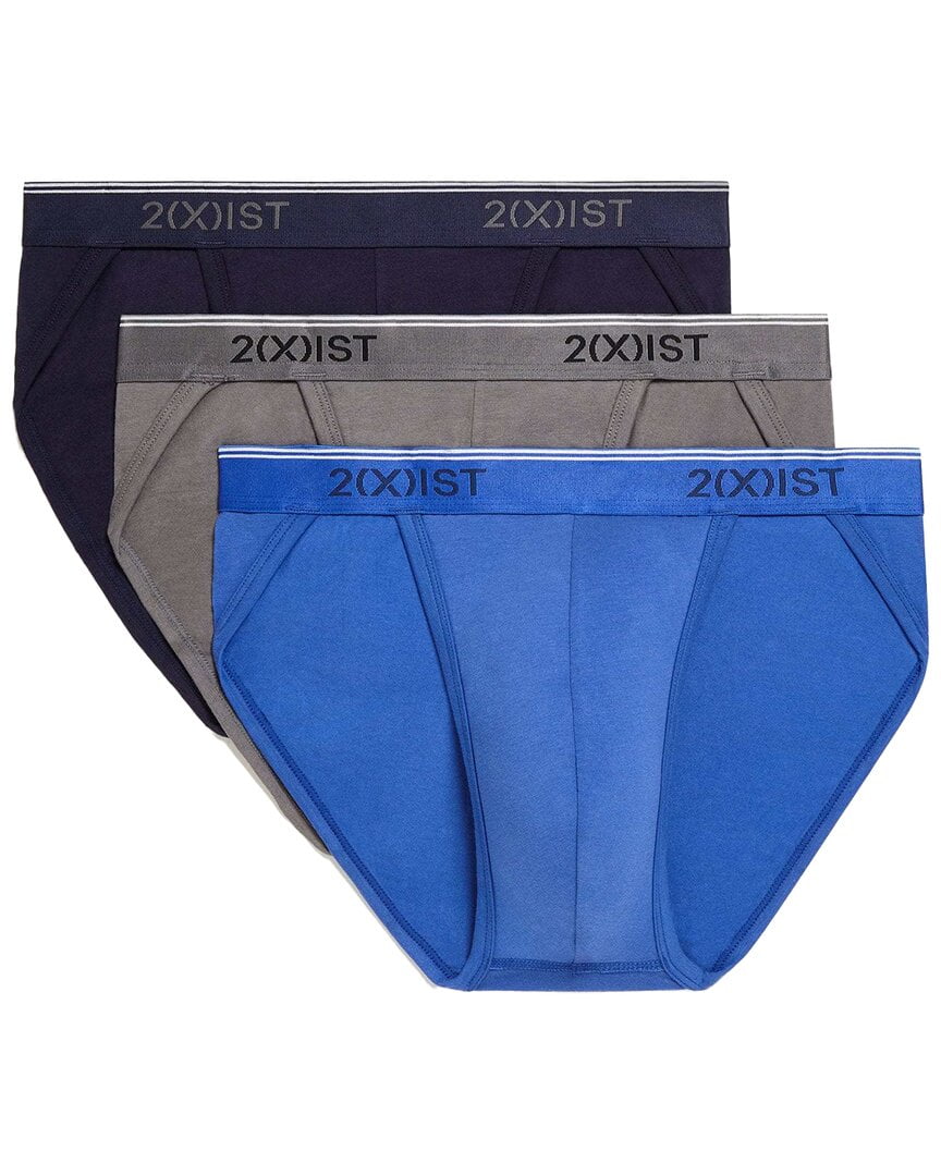 2Xist mens 2(X)IST 3pk Stretch Sport Brief, XL, Blue - Walmart.com