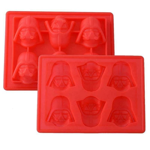 2Xstar Wars Darth Vader Ice Tray Ice Cubes Diy Mould Pudding Jelly Mold ...