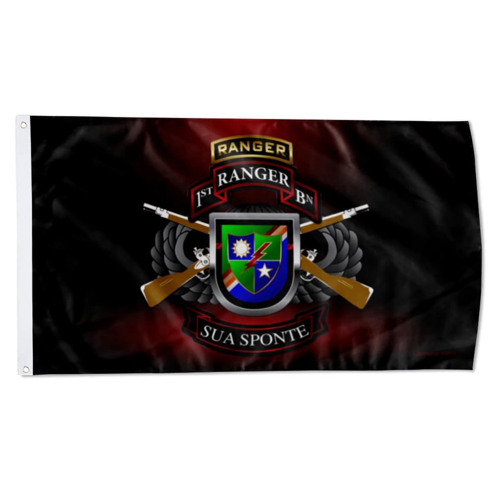 2but 1_75 TABBED ULTIMATE Ranger SUA SPONTE Flag Military Flags ...