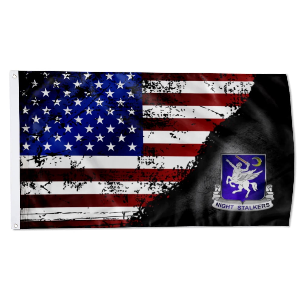 2but 160TH SOAR STARS & STRIPES flag Night Stalkers Banner US Army ...