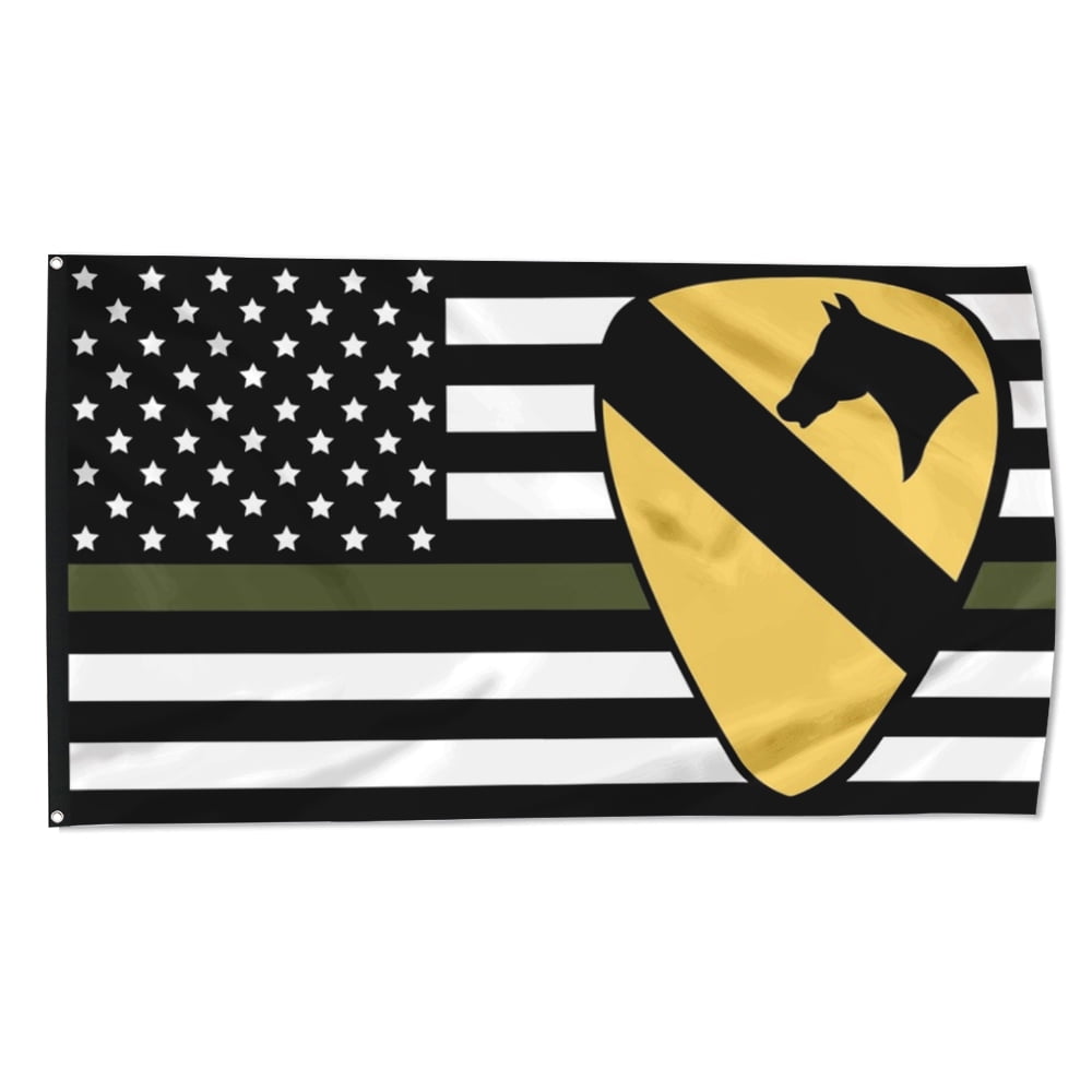 2but 1st cavalry division Flag US flags Polyester 3x5 FT Indoor Outdoor ...