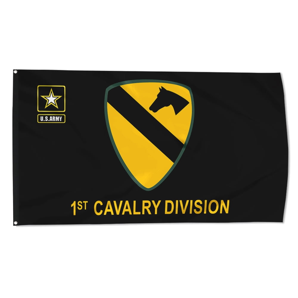 2but 1st cavalry division black flag US army flags Polyester 3x5 FT ...