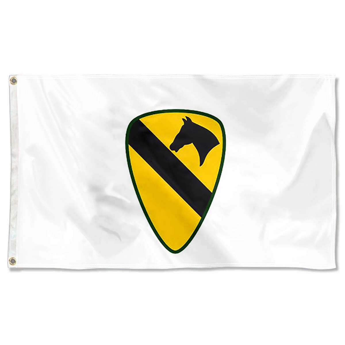2but 1st cavalry division flag US army flags White Polyester 3x5 FT ...