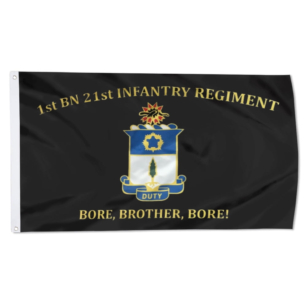 2but 21st IN. Flags 1st BN 21st Infantry Regiment Bore,Brother,Bore ...