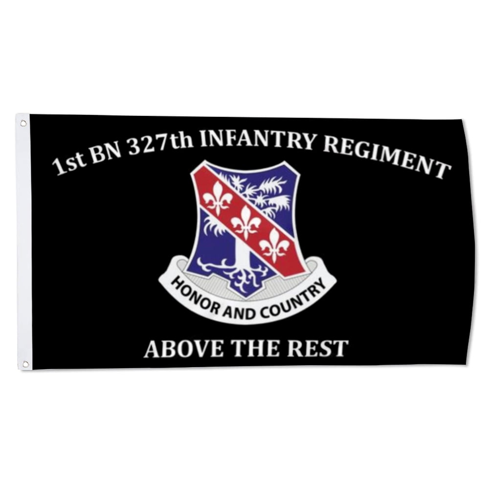 2but 327th IN. Flag 1st BN 327th Infantry Regiment Above The Rest ...