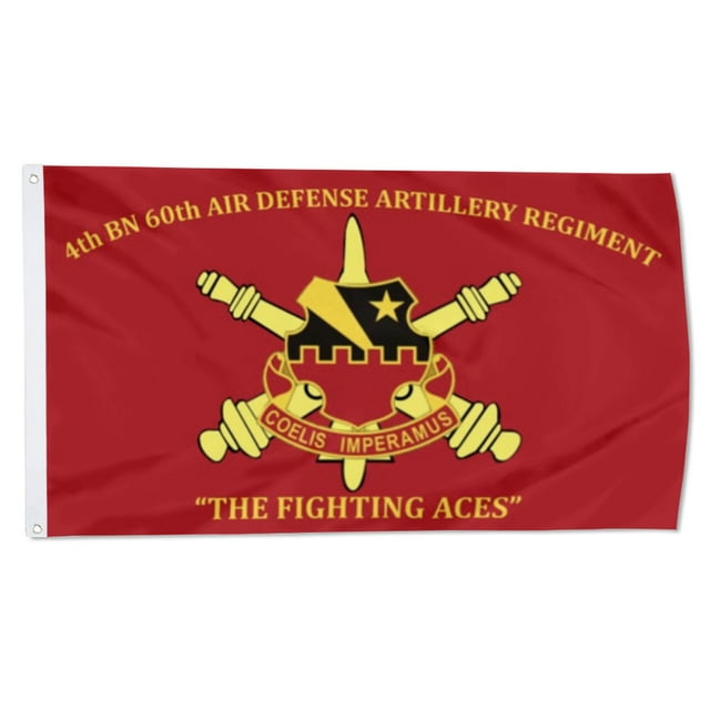 2but 60th Air Defense Artillery Flag 4th BN 60th ADA The Fighting Aces ...